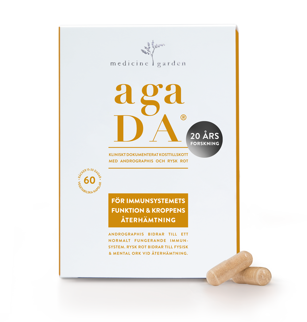 För immunsystemet och kroppens återhämtning | agaDA