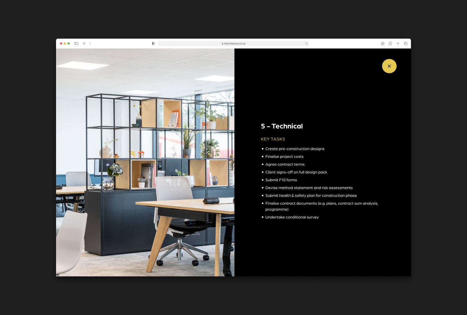 Bloc Interiors | Web Design by EASISERV