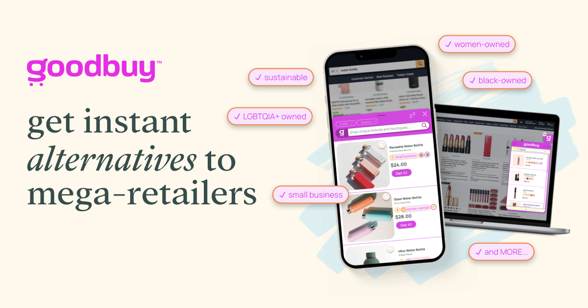 goodbuy - The Easy Button for Conscious Shopping