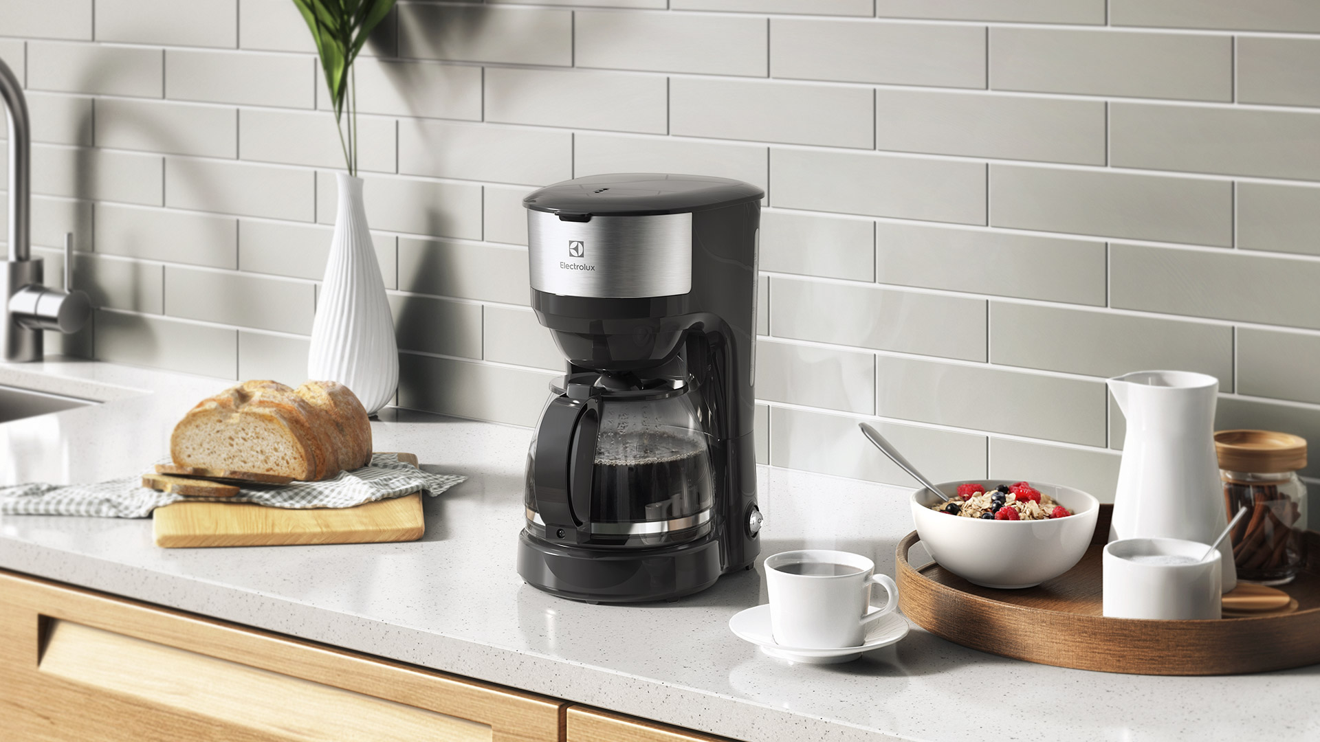 ECM20 - Cafetera Eléctrica Electrolux Efficient