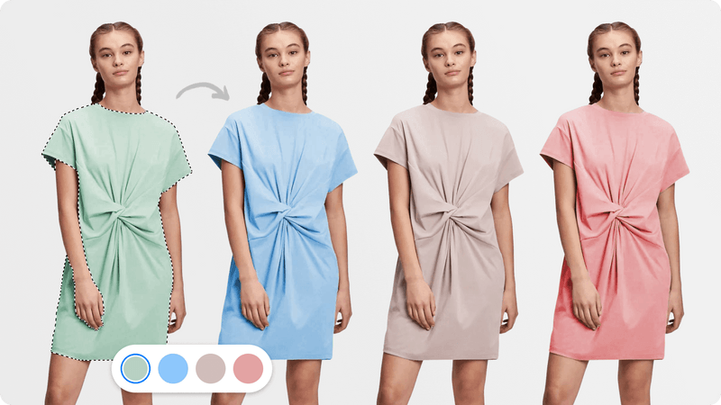 Recolor Image | Change Clothes Color