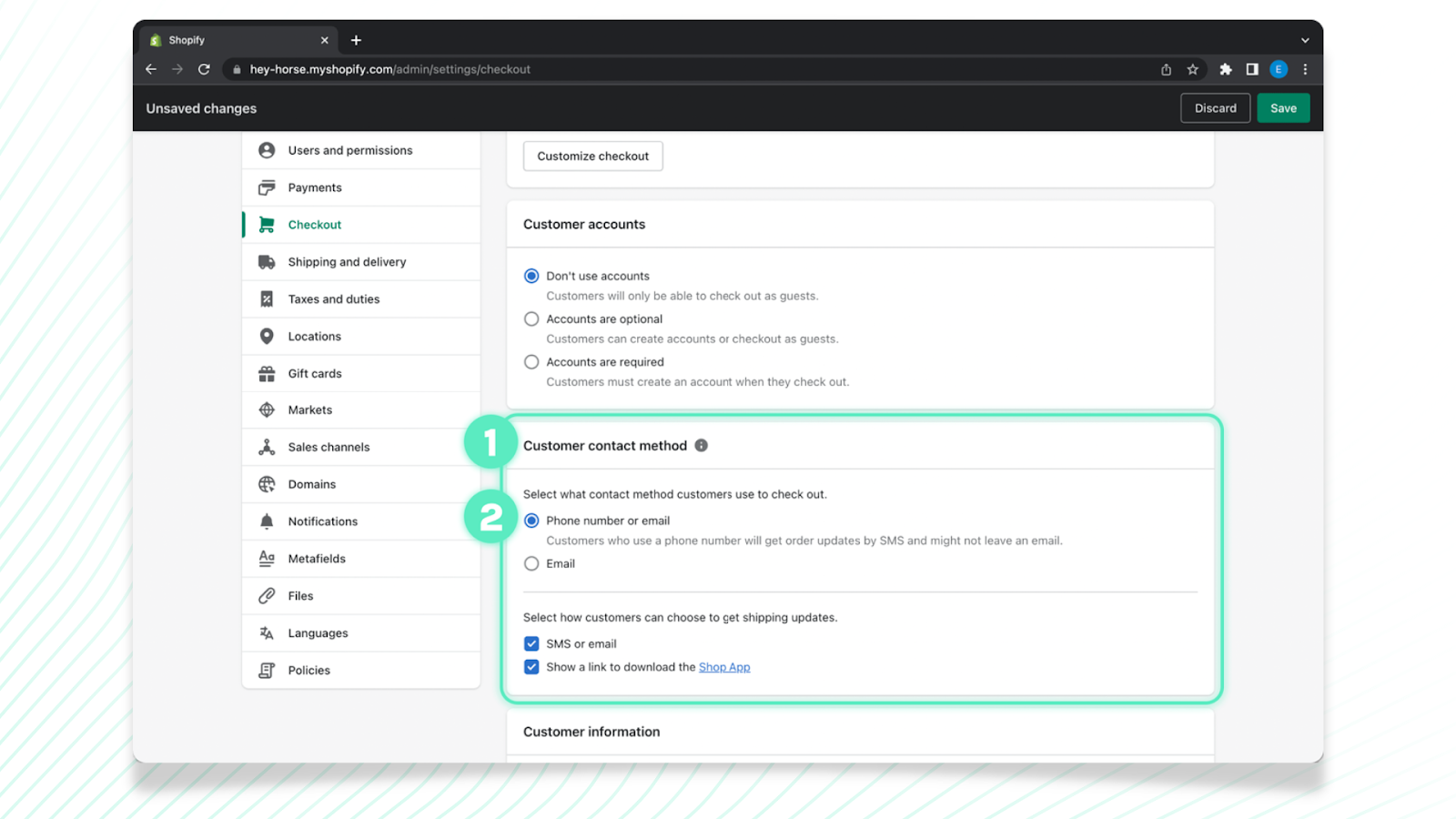 How to Add SMS Opt-in to Shopify Checkout | Voyage SMS