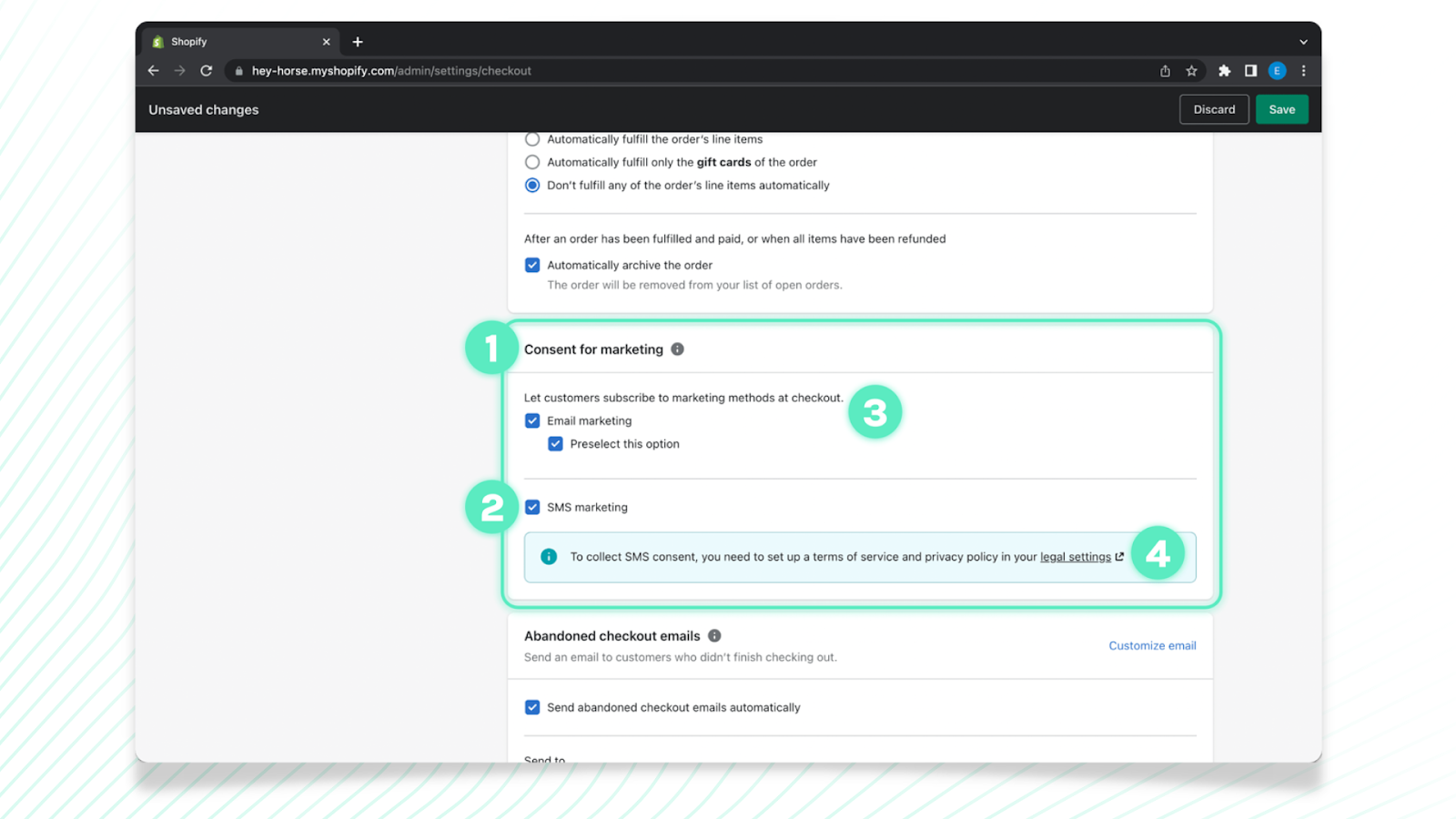 How to Add SMS Opt-in to Shopify Checkout | Voyage SMS