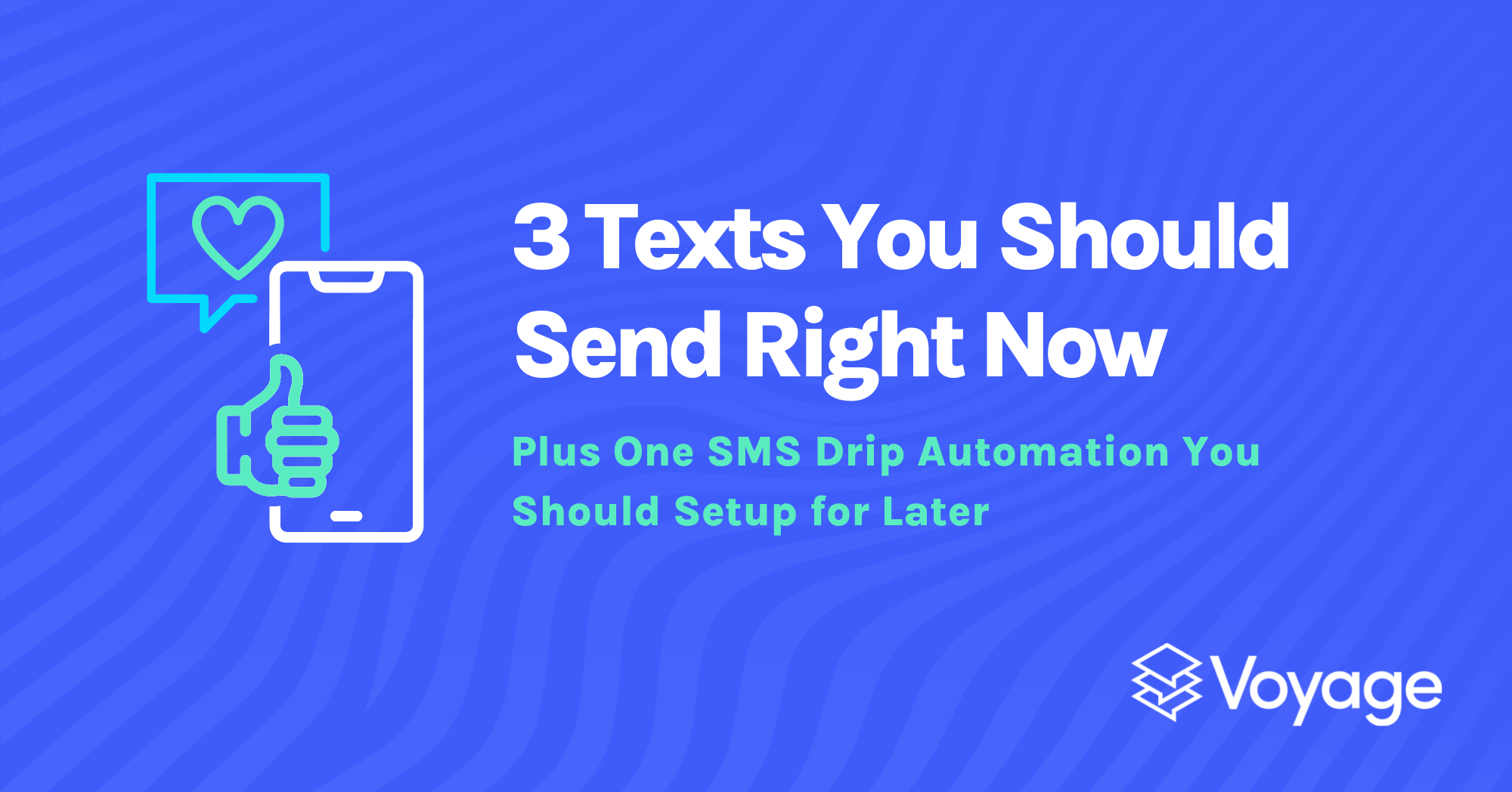 3 Texts Your Brand Should Send Right Now (Plus 1 Automated SMS for ...