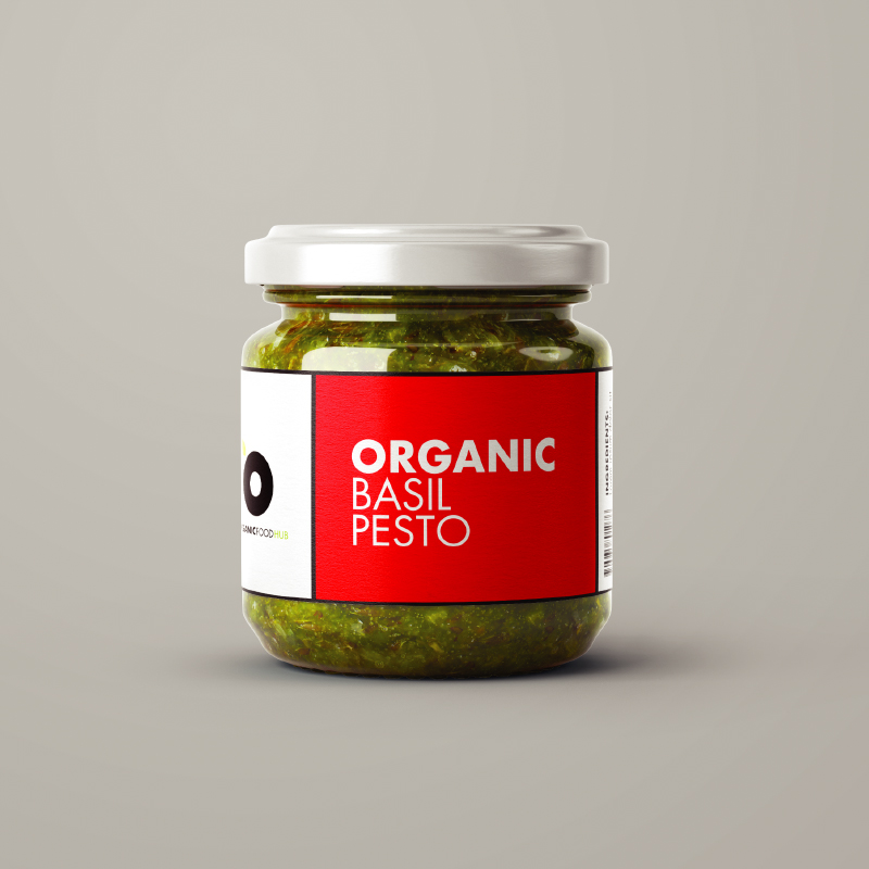 Organic Food Hub - Logo, Branding & Packaging System Project