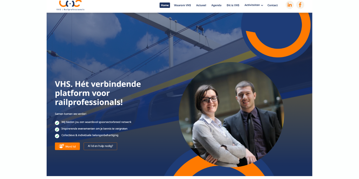 VHS | VHS heeft een vernieuwde website