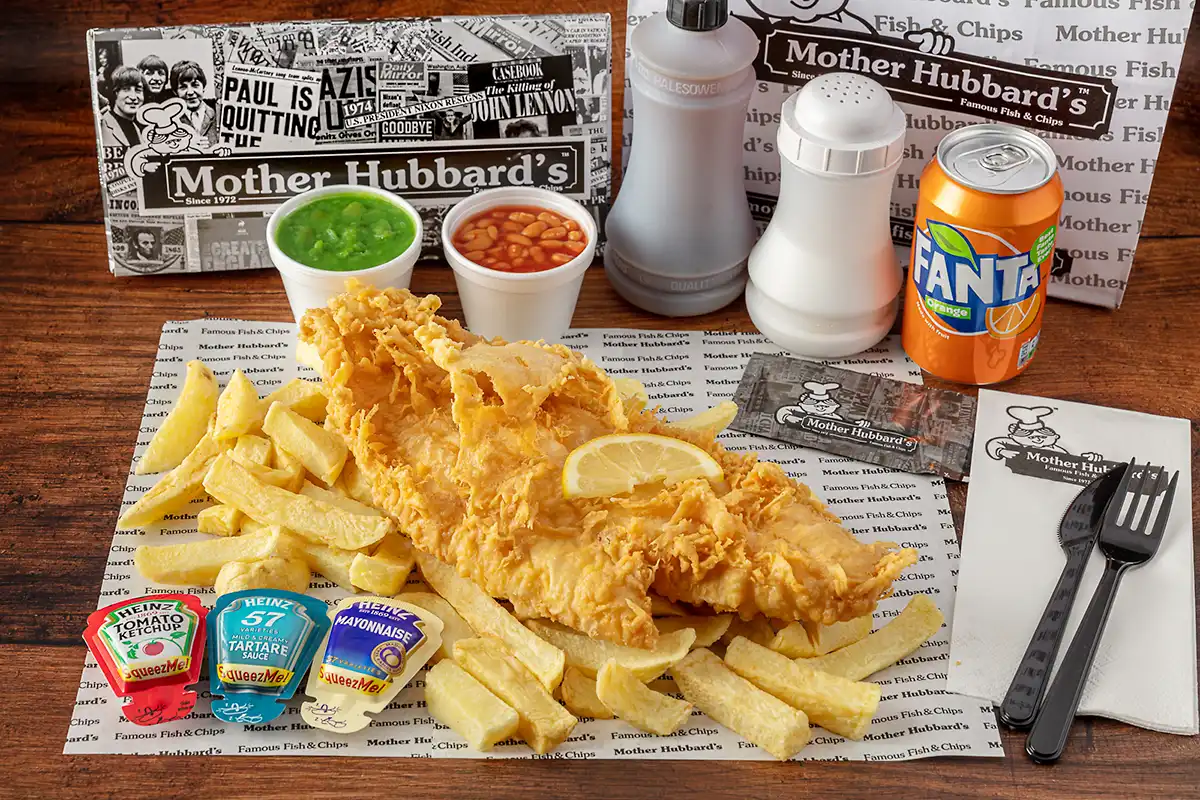 Our Menu | Mother Hubbard's Scotland | Famous Fish & Chips Since 1972