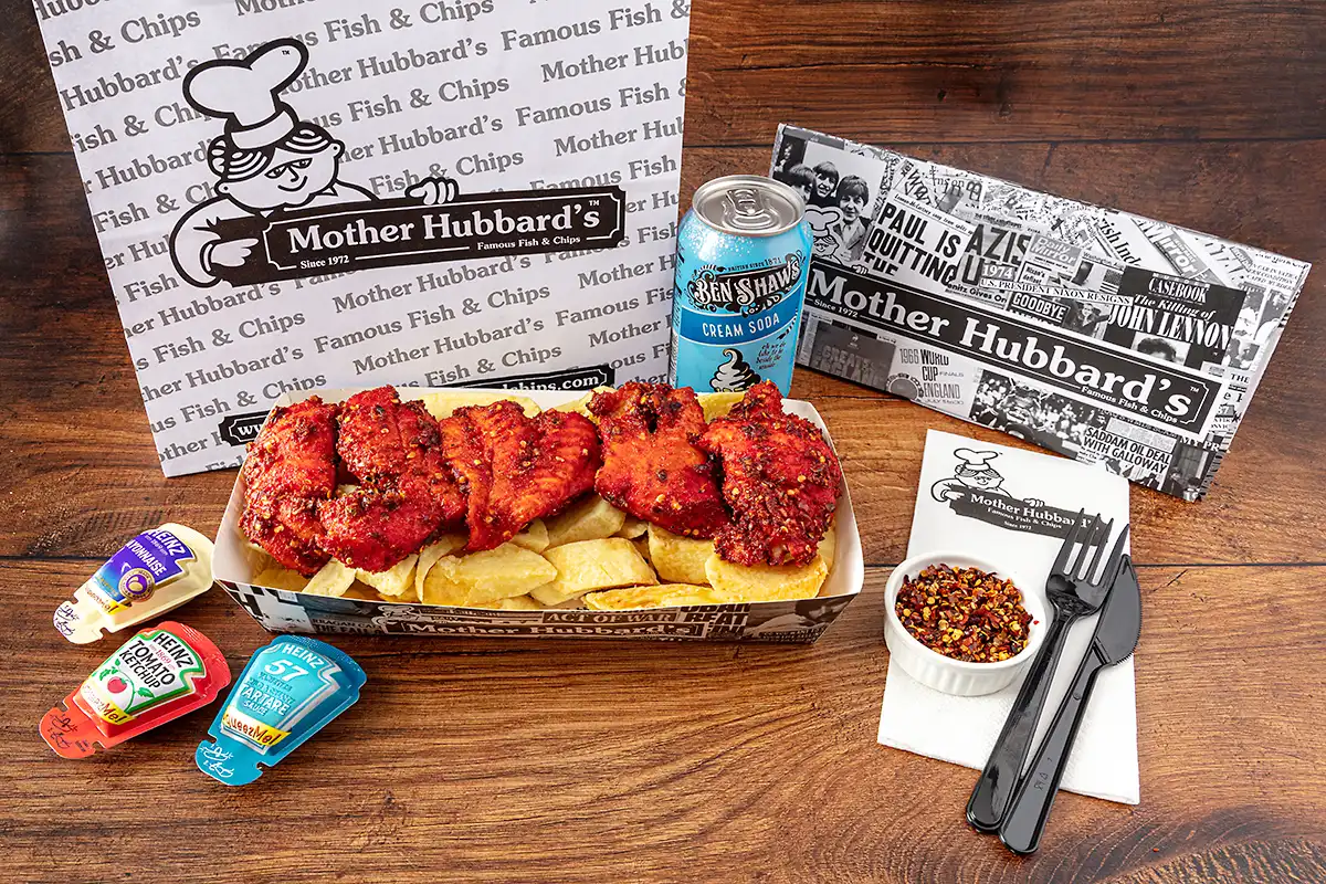 Our Menu | Mother Hubbard's Scotland | Famous Fish & Chips Since 1972