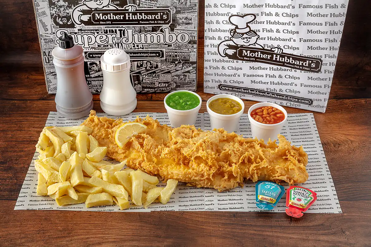 Our Menu | Mother Hubbard's Scotland | Famous Fish & Chips Since 1972