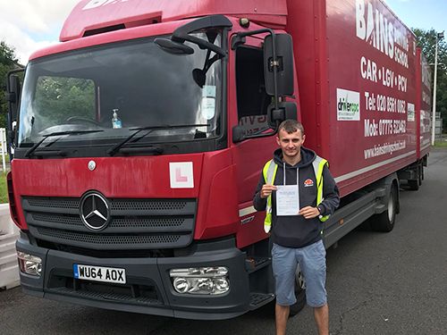 Large Goods Vehicle (LGV) Training