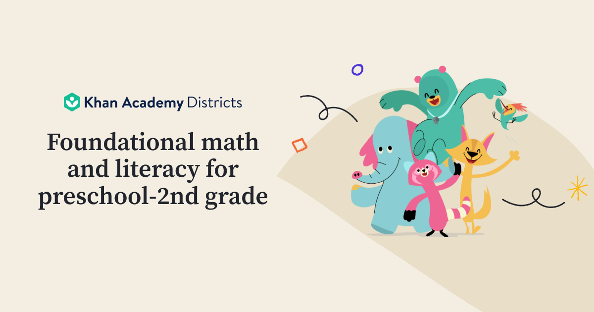 Khan Academy Kids Mobile App For Math ELA Lessons