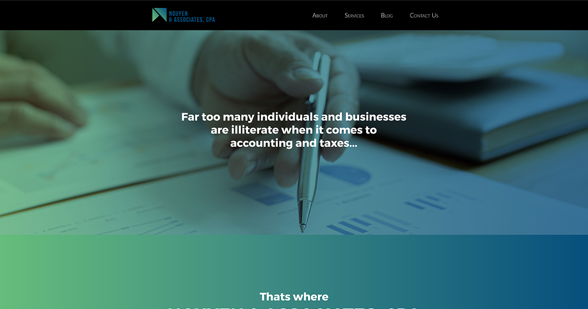 Nguyen & Associates, CPA Nguyen & Associates, CPA