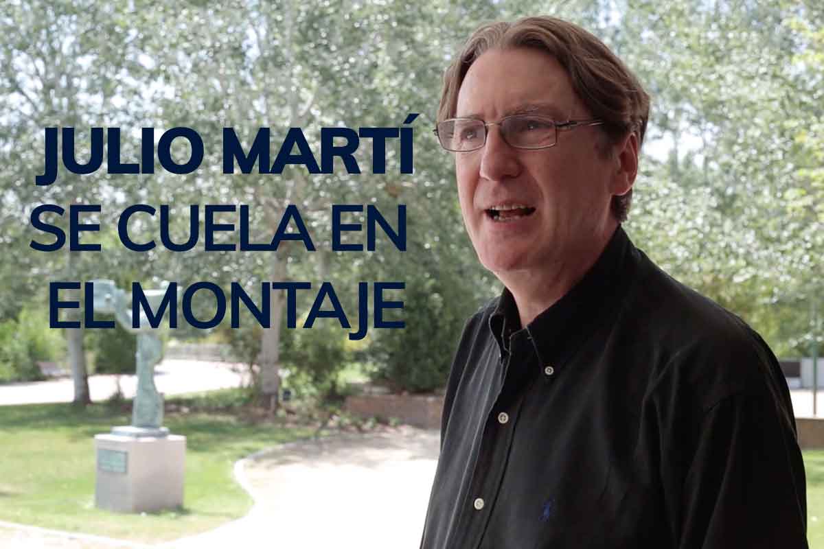 Julio Martí se cuela en el montaje de Noches del Botánico