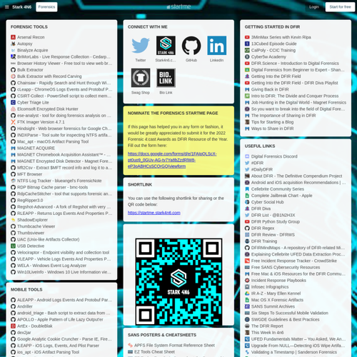 OSINT & Security | start.me