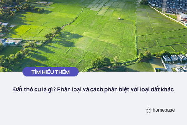 Đất thổ cư là gì? Phân loại và cách phân biệt với loại đất khác