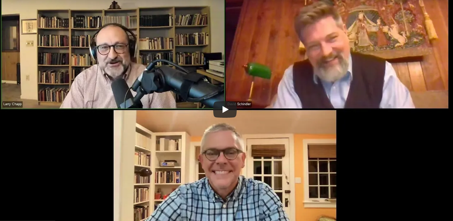 The Politics of the Real: Interview with Dr. David C. Schindler, Dr ...