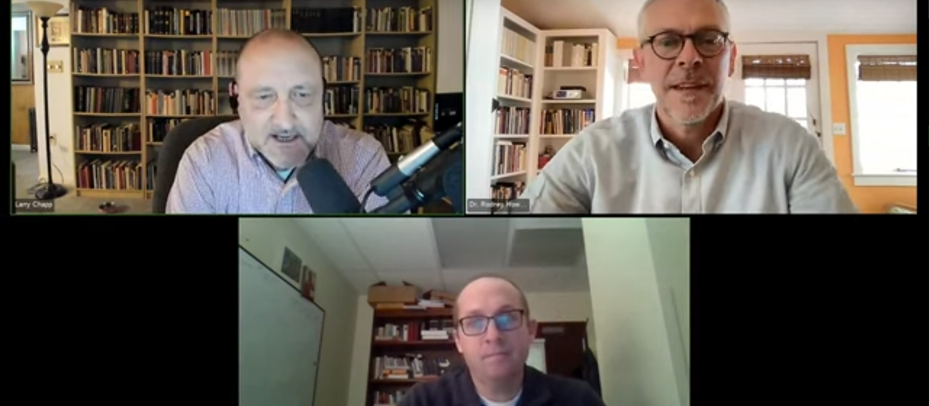 Dr. Larry Chapp and Dr. Rodney Howsare interview Dr. Andrew Willard ...