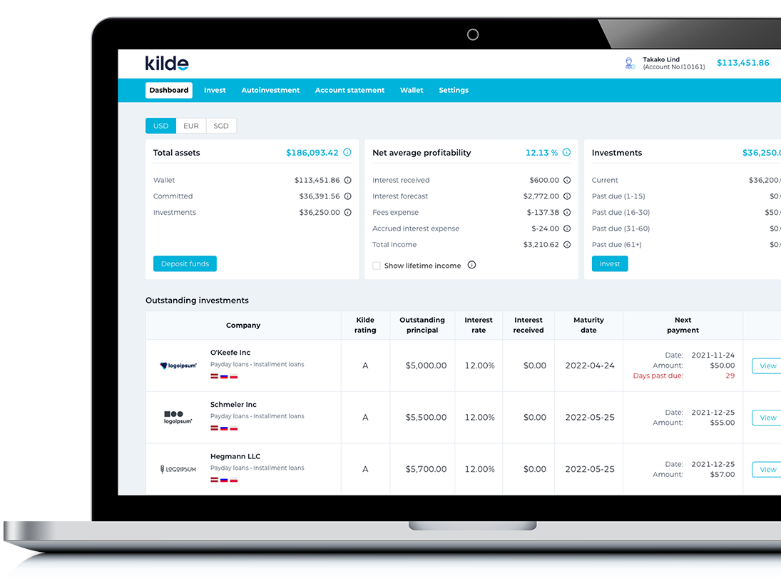 KILDE - Regulated platform for alternative investments