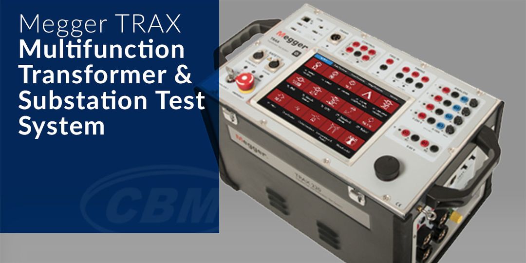 Megger TRAX Multifunction Transformer & Substation Test System