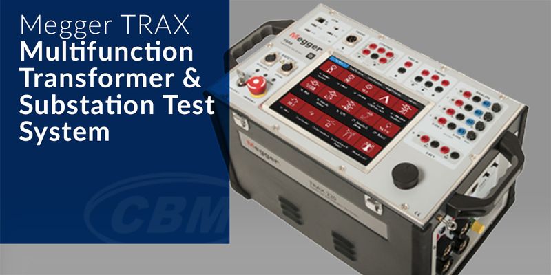 Megger TRAX Multifunction Transformer & Substation Test System