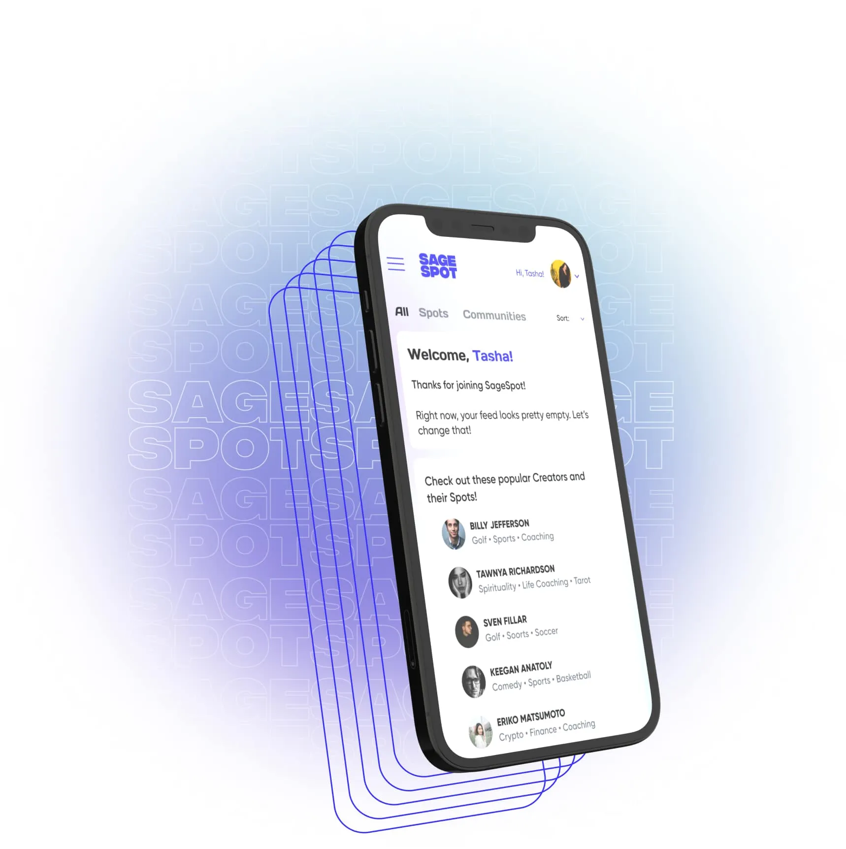 SageSpot Branding & Web App Design Case Study