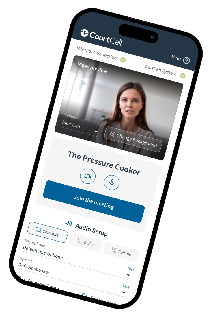 CourtCall UX/UI Design Case Study