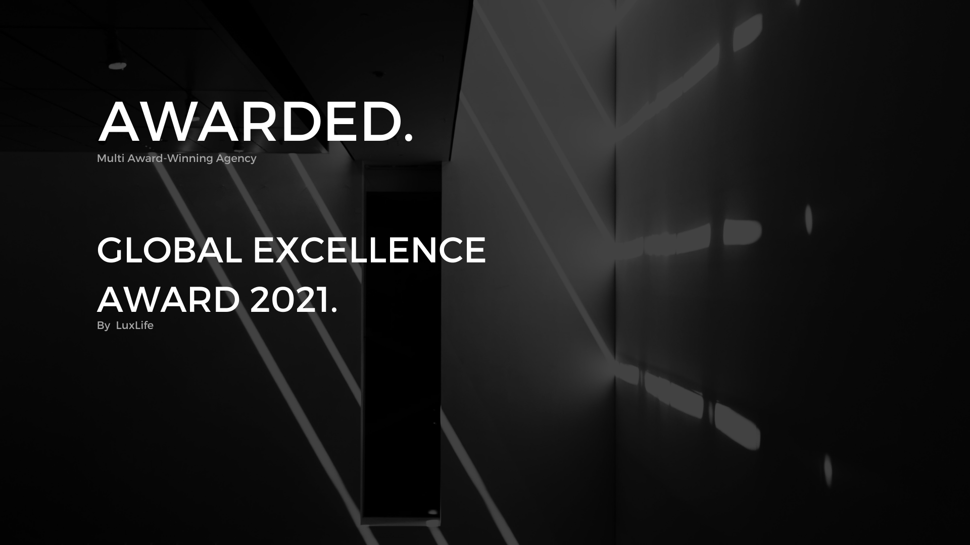 Global Excellence Award Case Study | Marketing Agency Glasgow