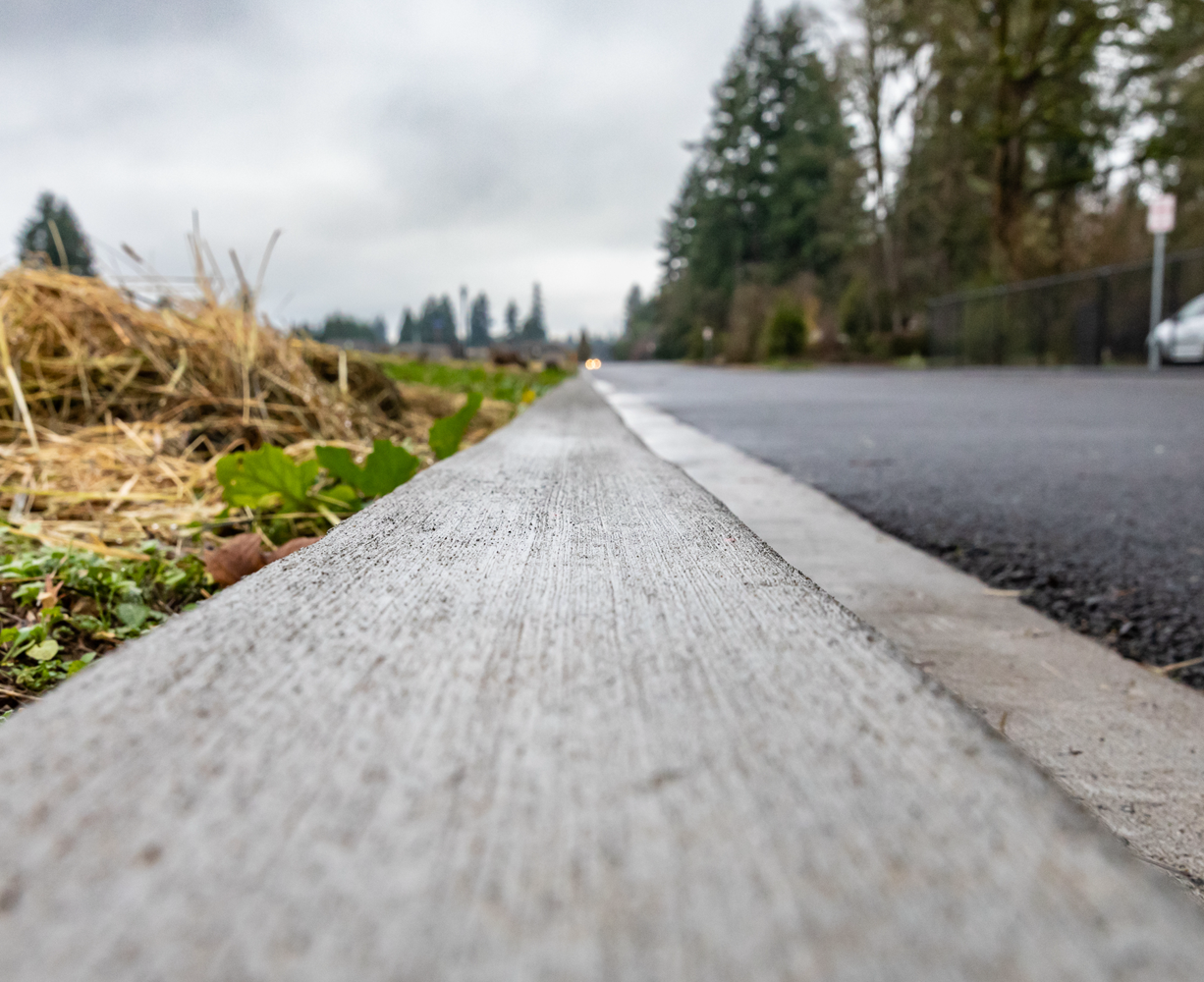 Extruded Asphalt Curbs Vancouver WA | Inland Company