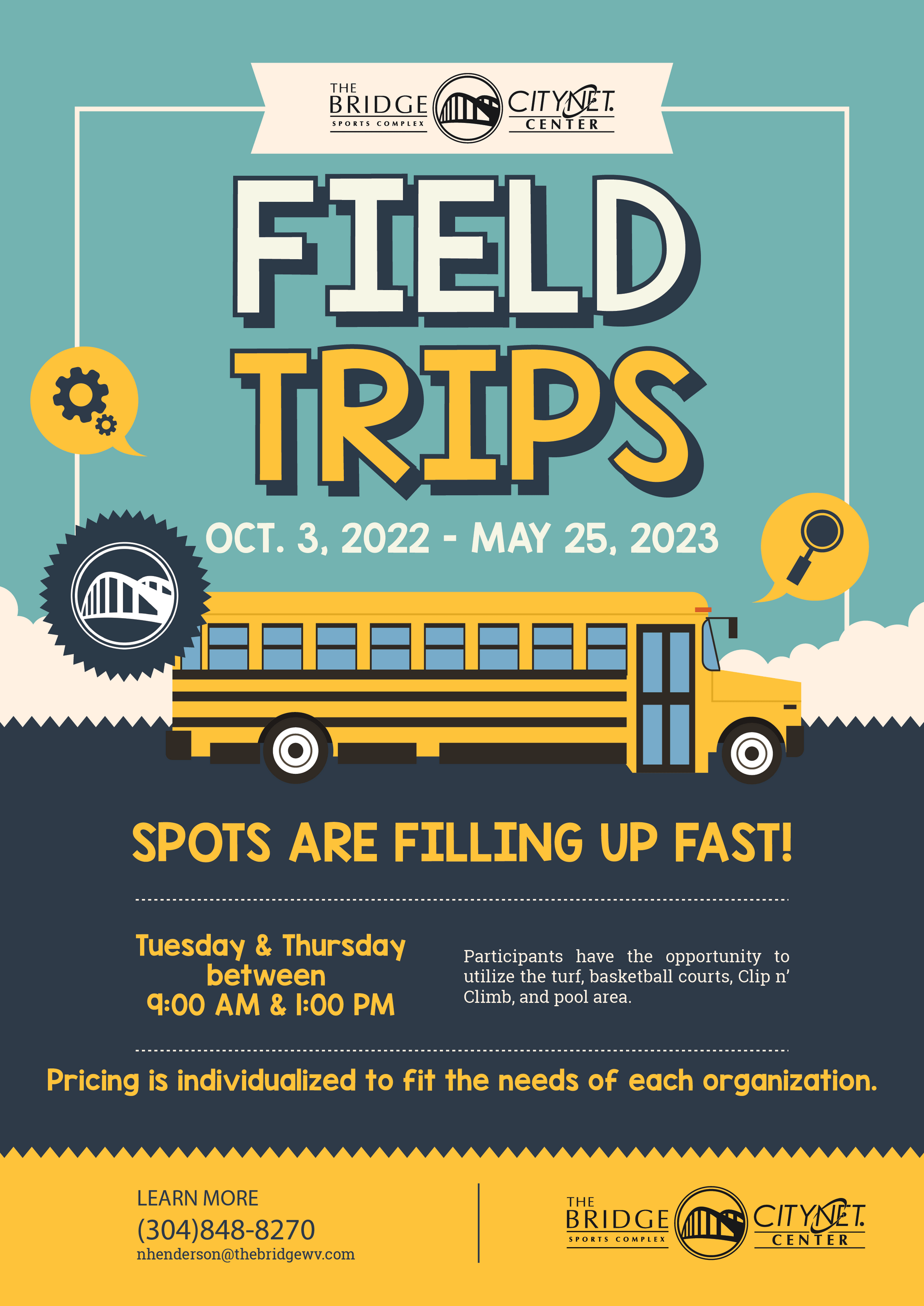 Field Trips — The Bridge Sports Complex