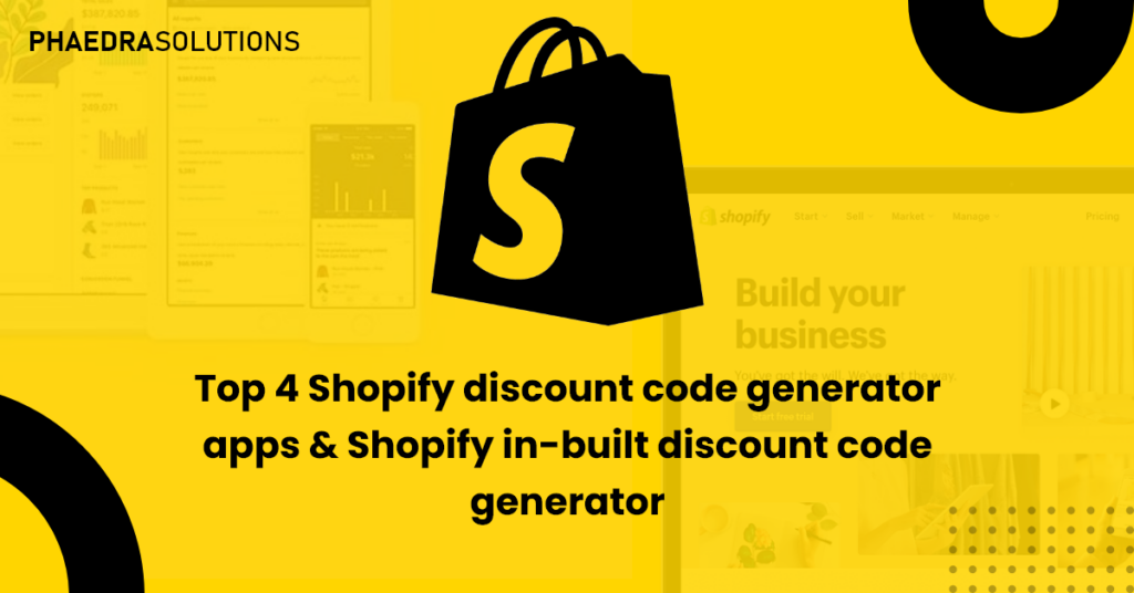 Top 4 FREE Shopify discount code generator apps & Shopify in-built ...