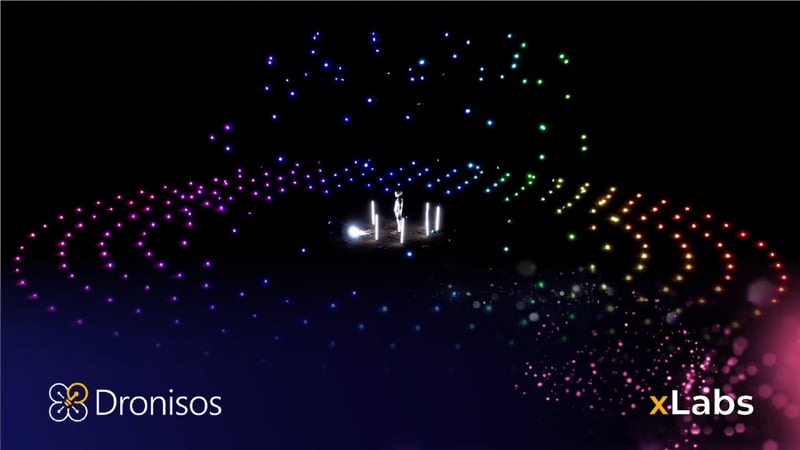Galerie de vidéos | Spectacles de drones lumineux | Dronisos