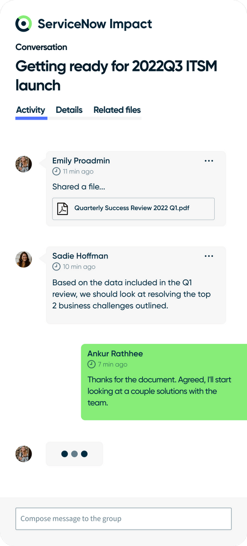 ServiceNow Impact Digital Experience