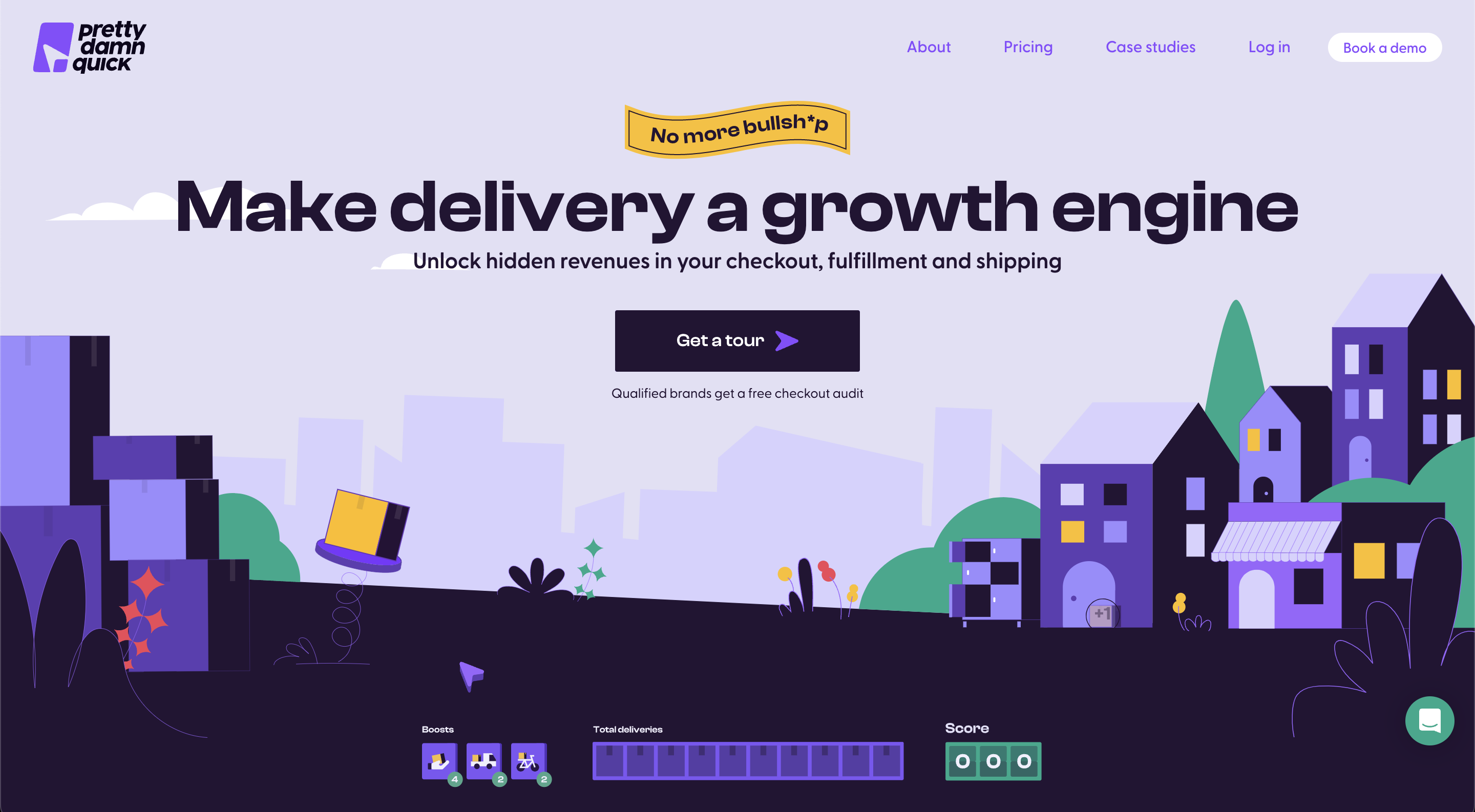 PrettyDamnQuick - Make your eCommerce delivery profitable