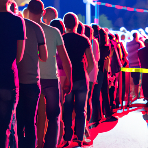 How do you handle large crowds of guests in a safe and efficient manner?