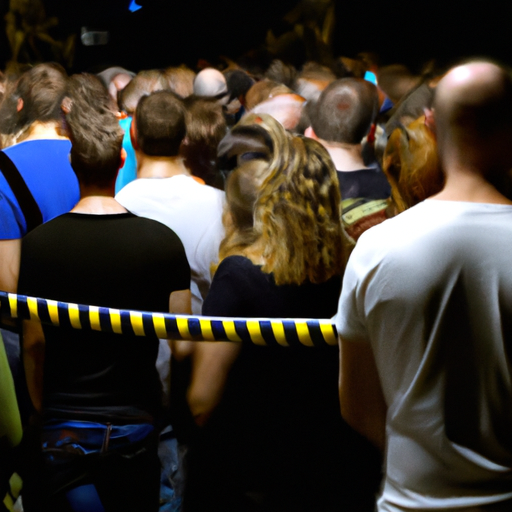 How should a hospitality establishment handle large crowds during ...