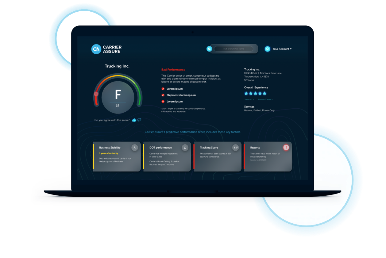 Carrier Assure | Find the Right Carriers