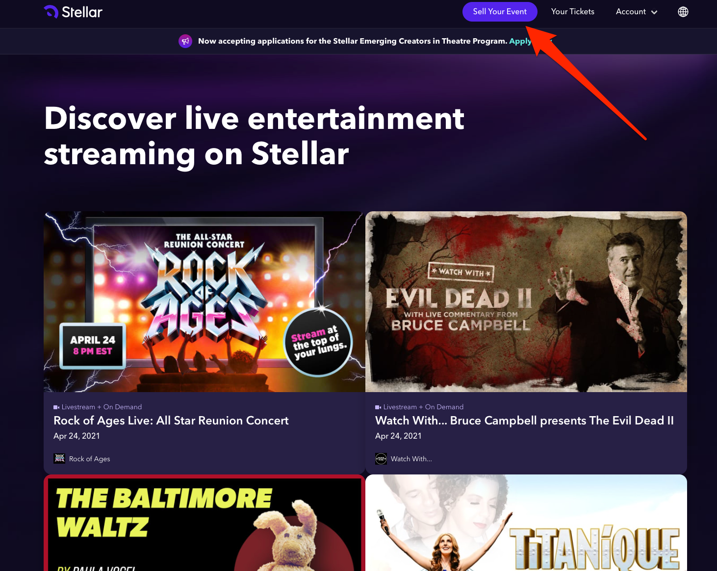 How to Set Up Your Stellar Organizer Account