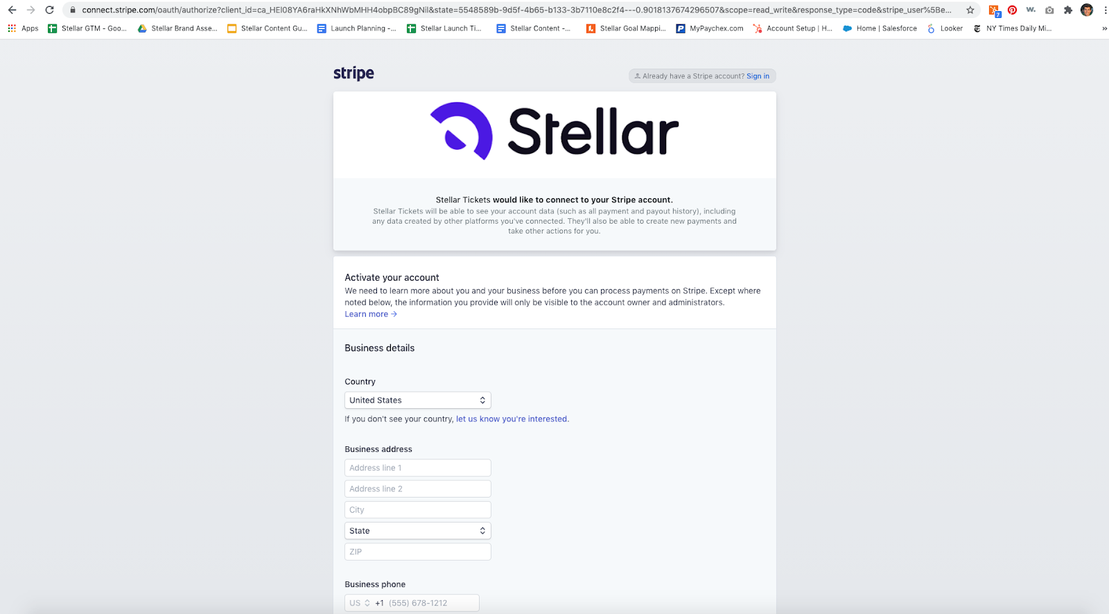 How to Set Up Your Stellar Organizer Account