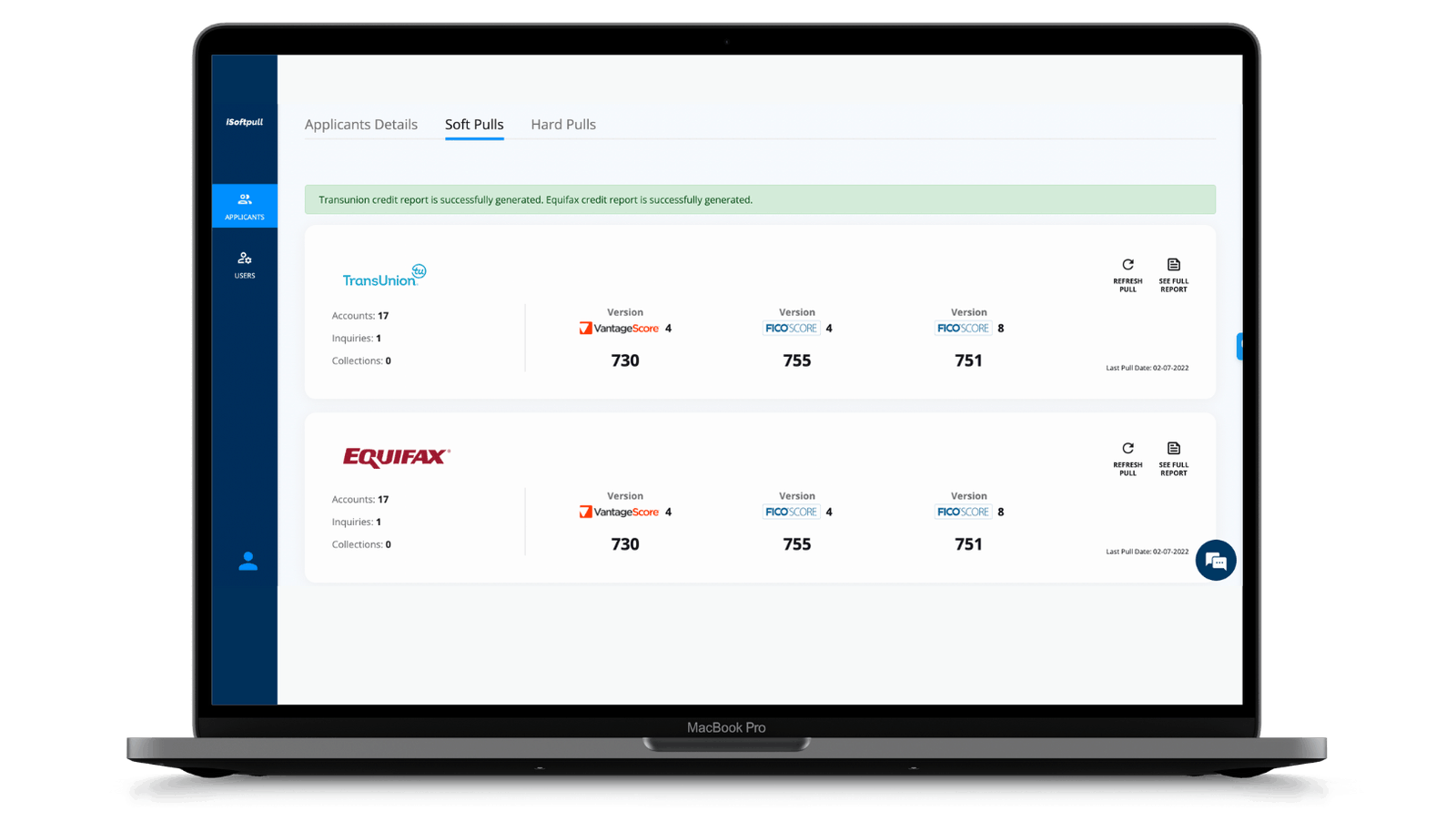 iSoftpull | Soft Credit Checks | Credit Reporting Software