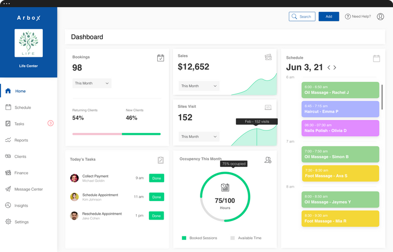 Arbox - The all-in-one Business Management Platform for small businesses