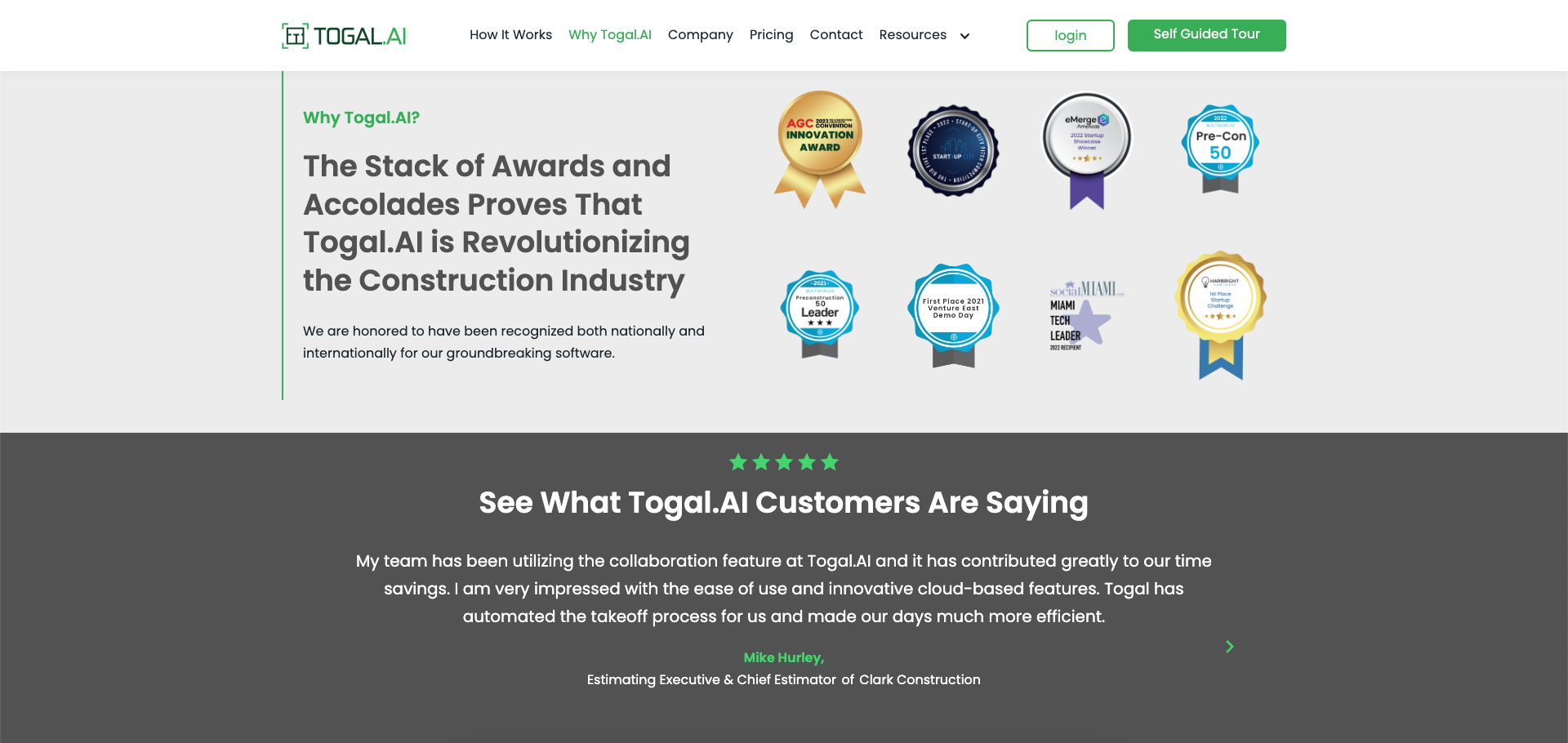 Togal.AI - Why Togal.AI