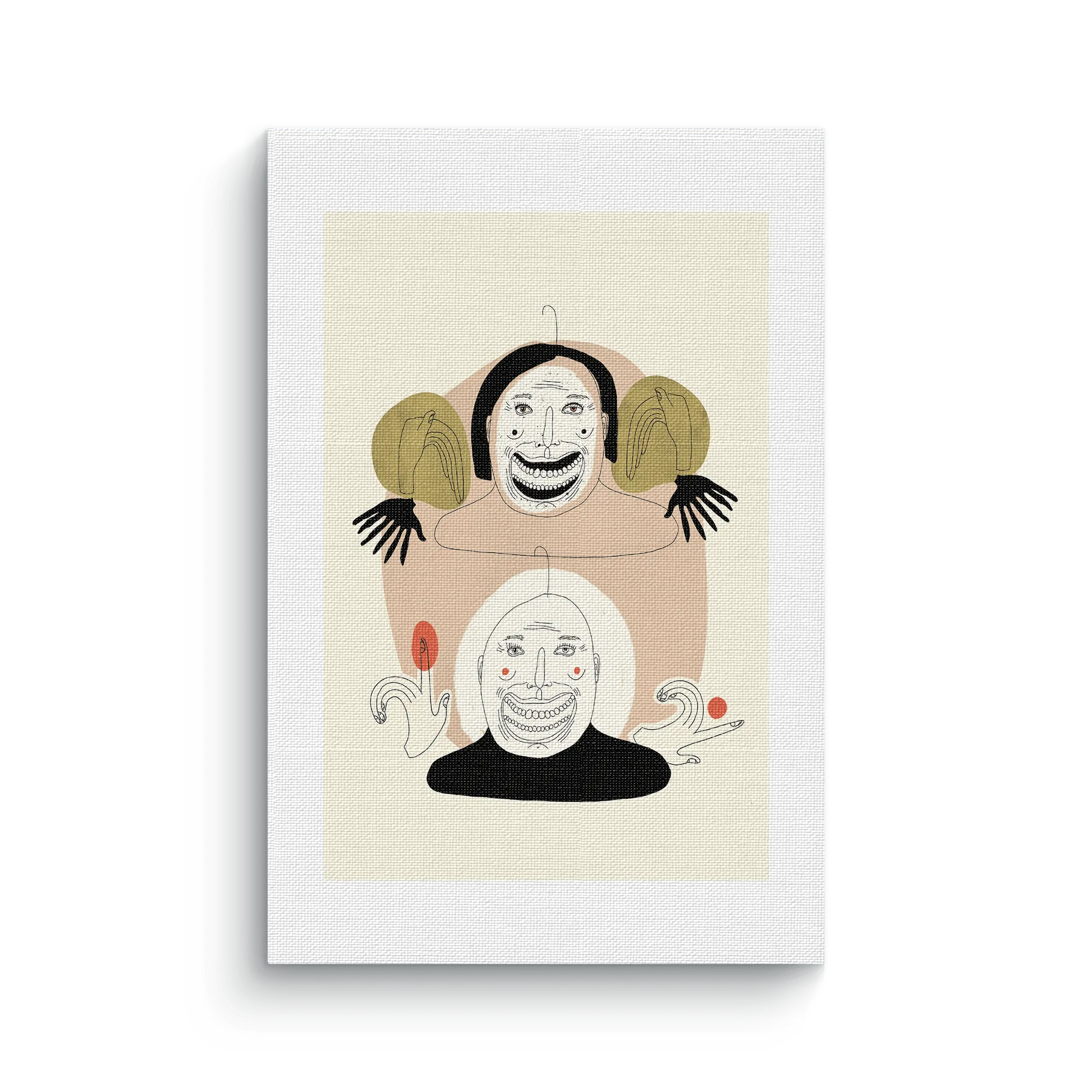 Mister & Mister Smith Art Print | Mona Art Design