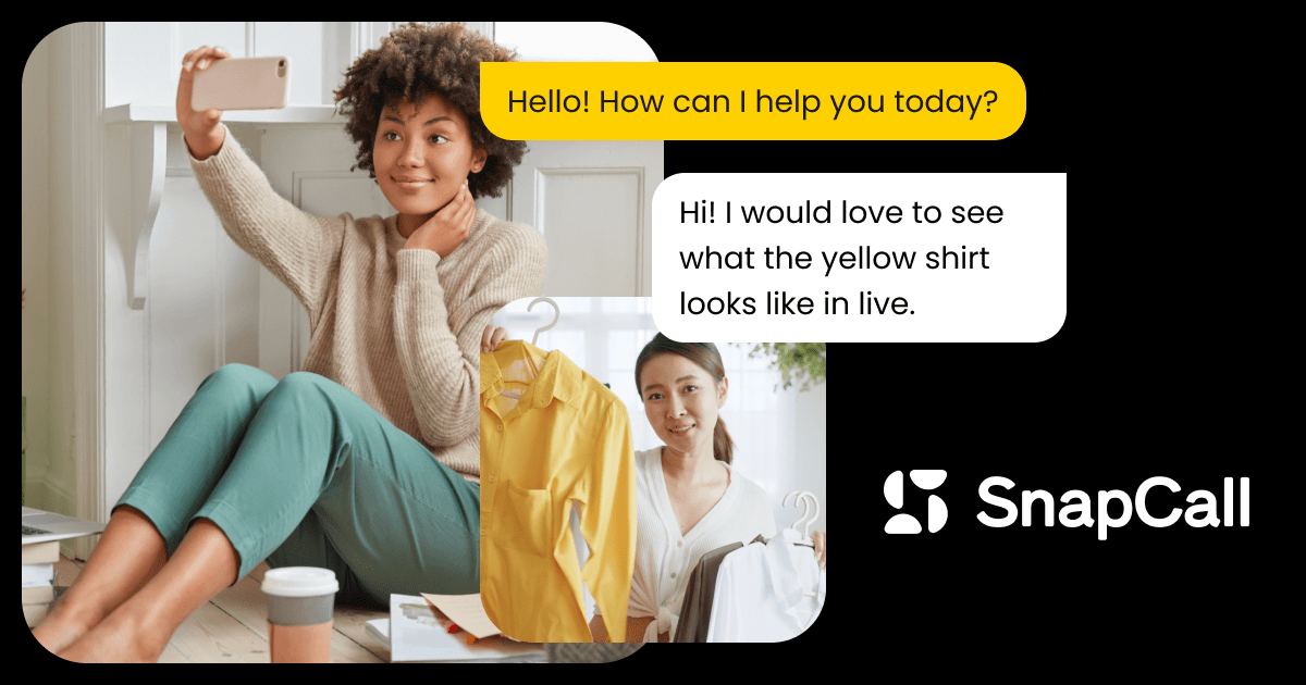 SnapCall · #1 Live Video Solution for Conversational Platforms