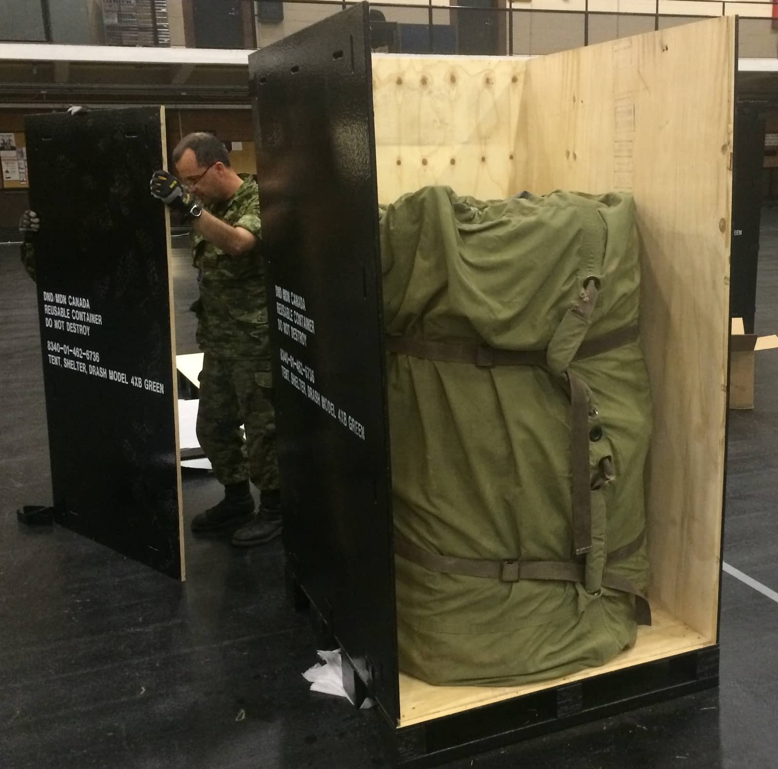 Collapsible Wood Shipping Crates