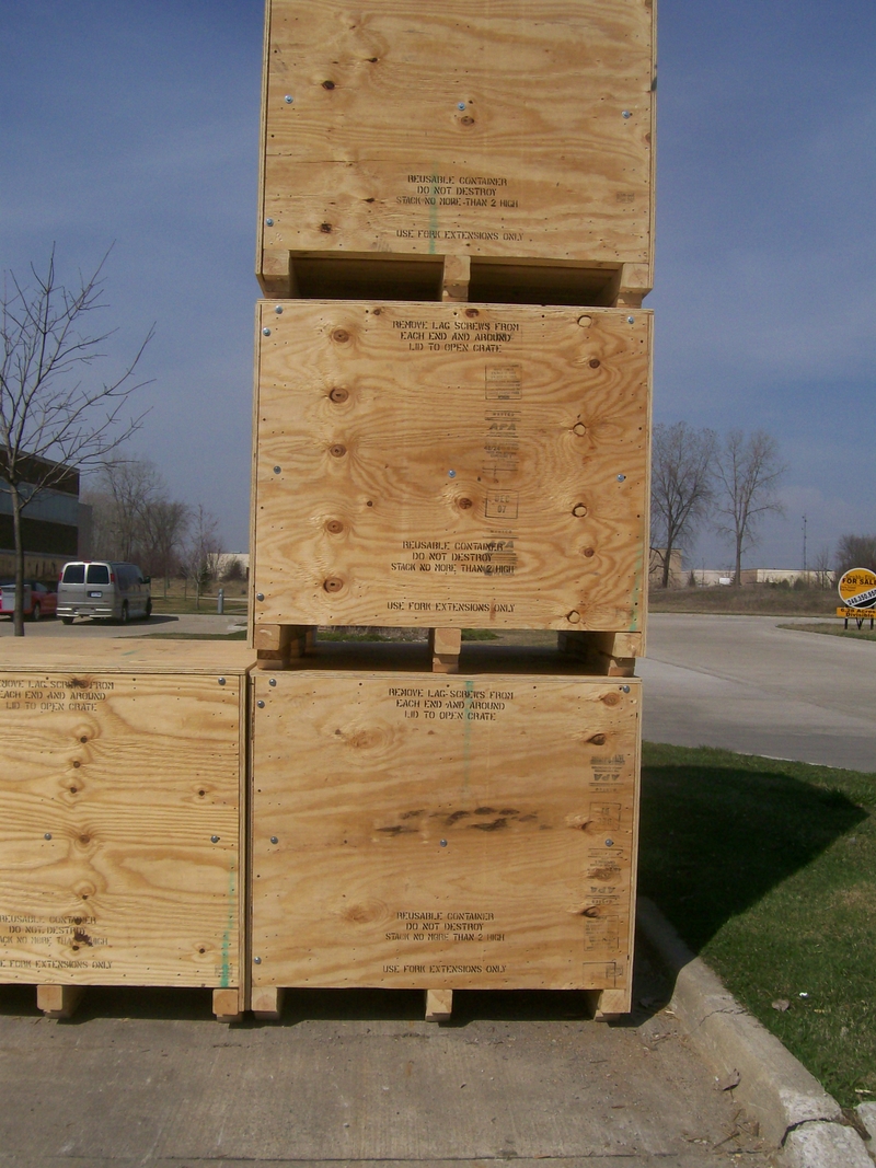 Collapsible Wood Shipping Crates