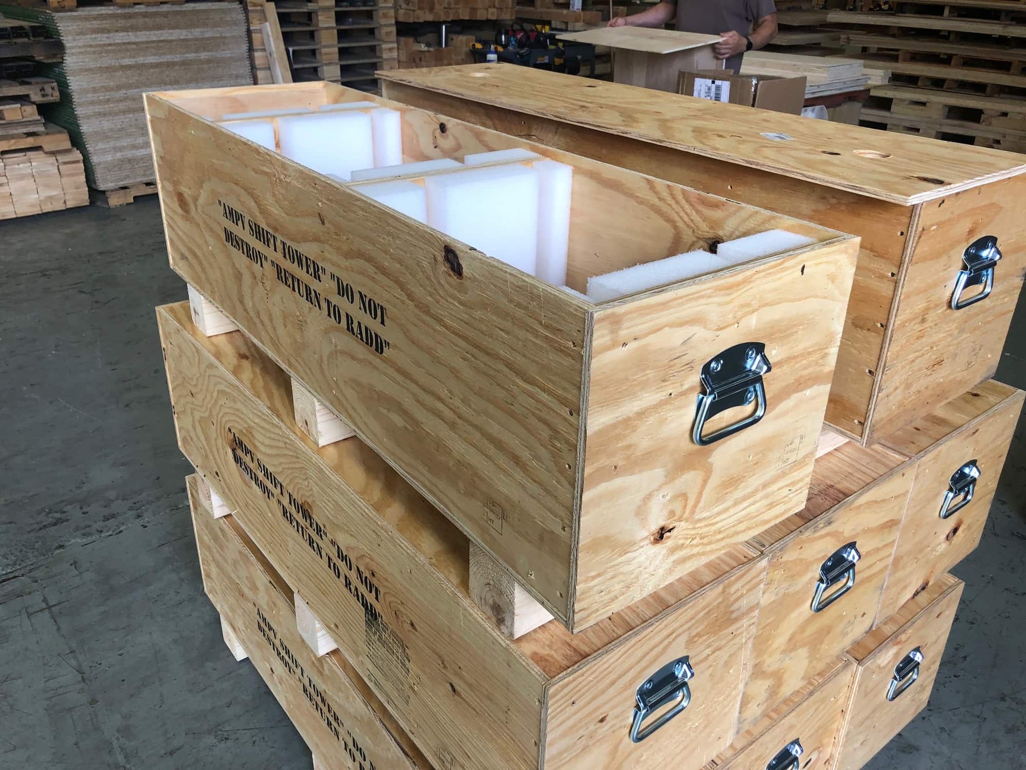 Collapsible Wood Shipping Crates