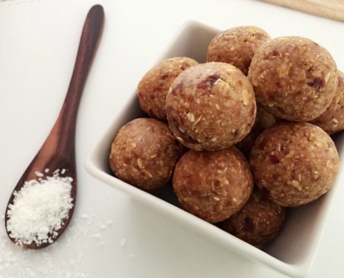 Activ8 | News | Caramel & Coconut Raw Balls (or slice)
