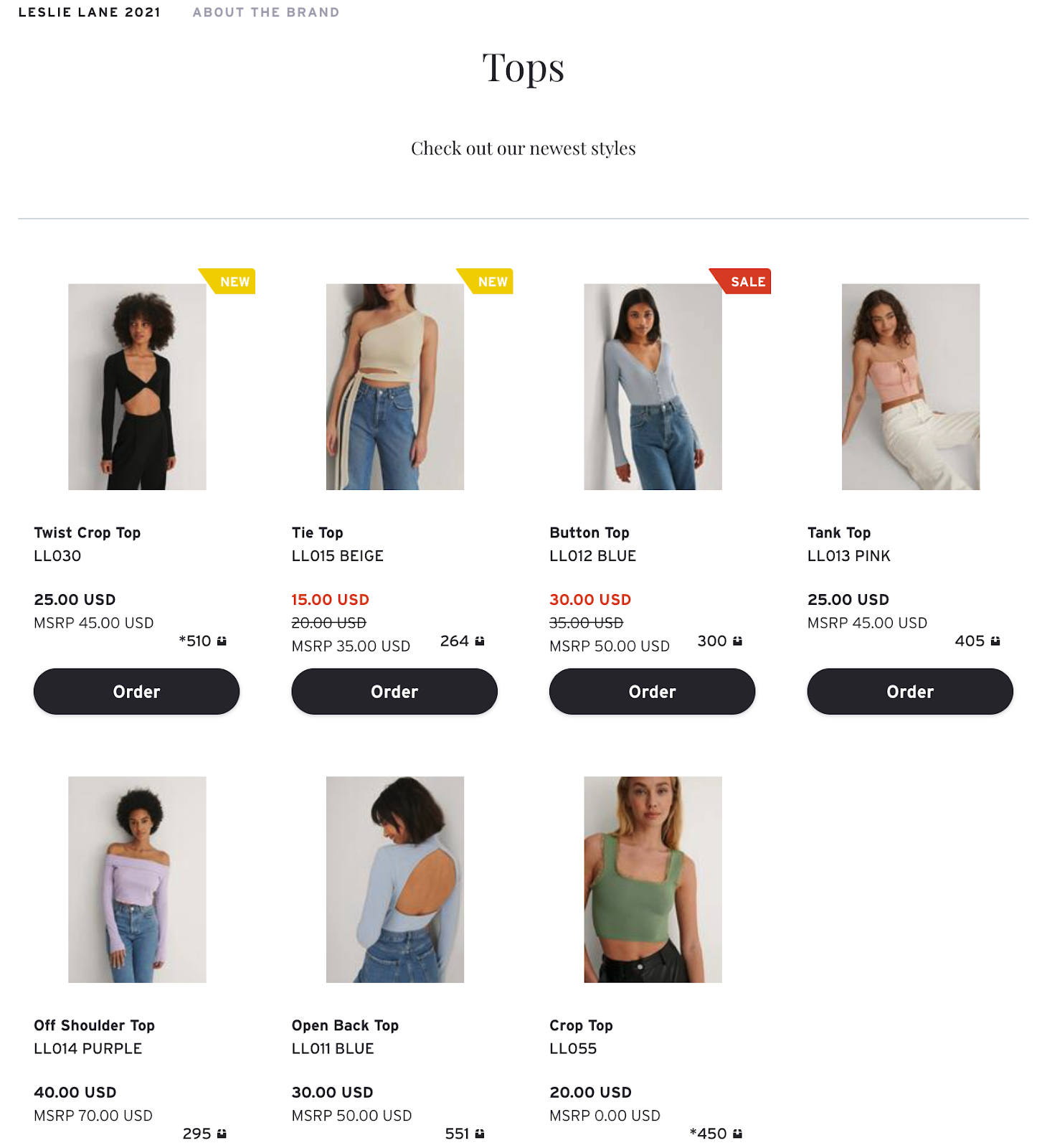 What Is A Line Sheet How Are Line Sheets Used In Wholesale Brandboom What Is A Line Sheet How Are Line Sheets Used In Wholesale Brandboom