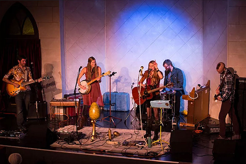 The Historic Pearl Theater - The Little Blue Church