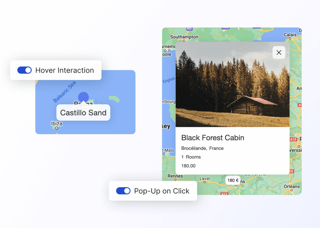 The Interactive and Dynamic Map for Webflow CMS – by No Code Flow